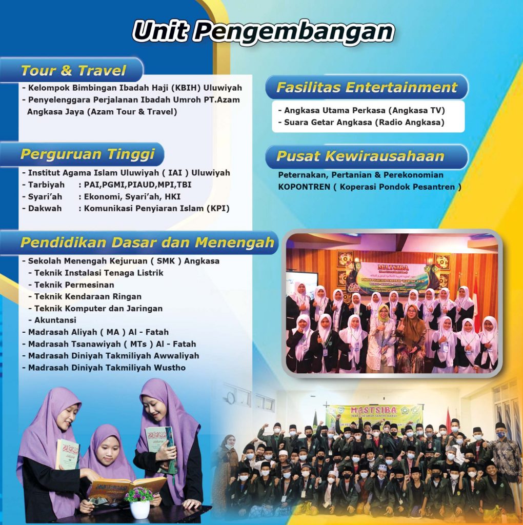 Info Pendaftaran - Pondok Pesantren Uluwiyah